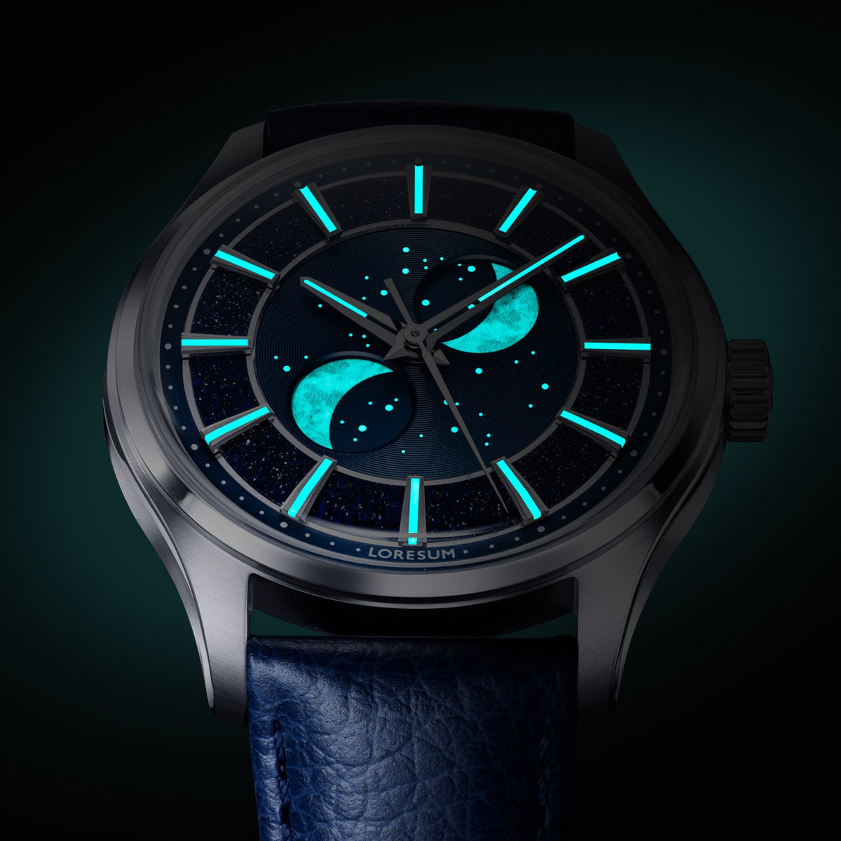 Loresum Hong Kong Official Dealer｜LS05 Double Moonphase – Crown Hour