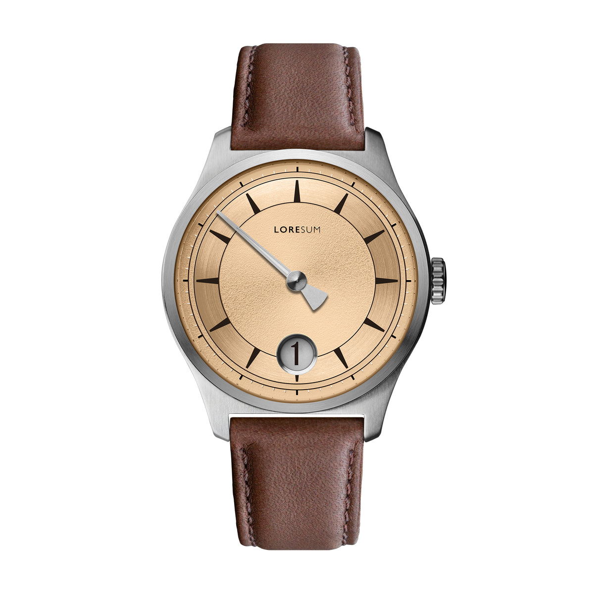 Loresum Watches Hong Kong | J1 Sunset Gold J1-RG – Crown Hour