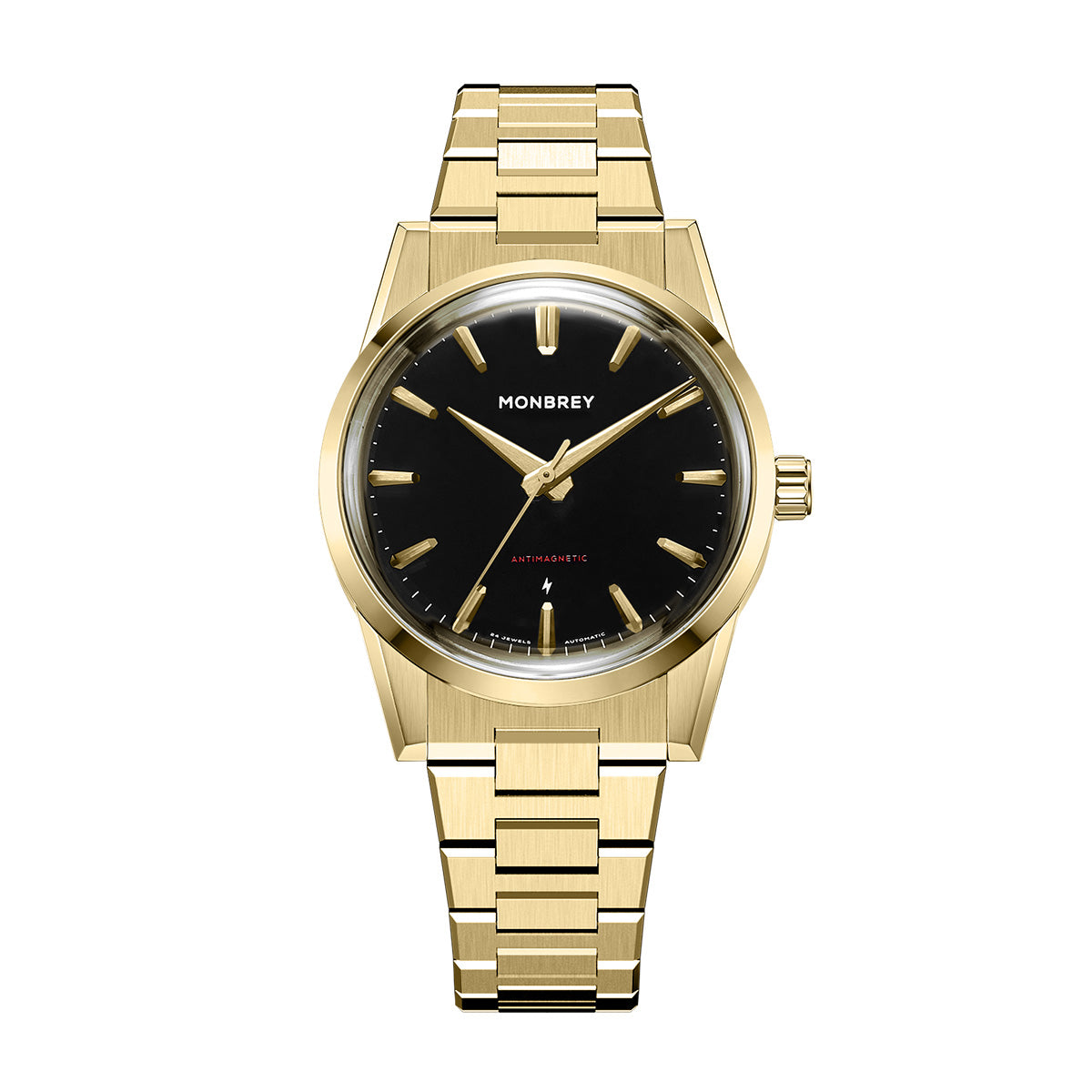 Monbrey Watches Hong Kong | MB1 Series Automatic L05 - Black Gilt MB1R0 ...