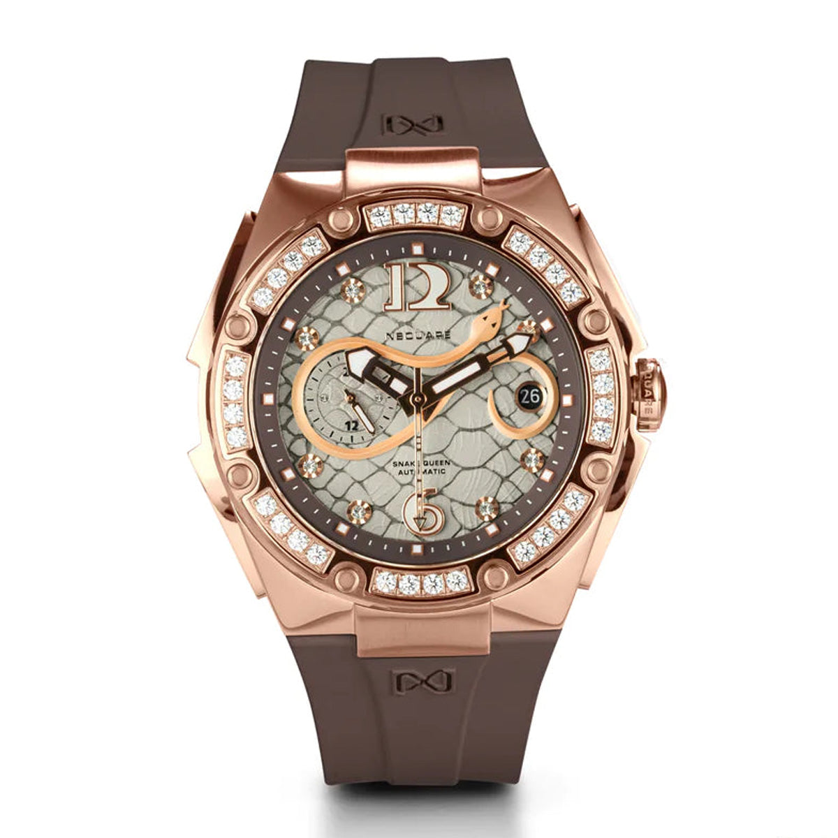 NSQUARE Watches HK | SnakeQueen Automatic 39mm Chocolate L0472-N48.8 ...