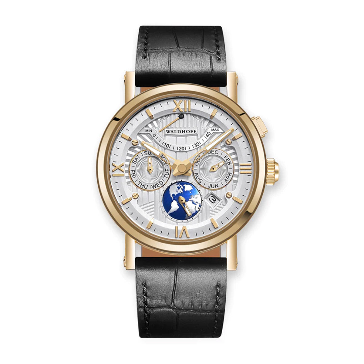 Waldhoff Watches Hong Kong | Multimatic II Imperial Gold MW-16E – Crown ...